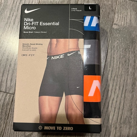Nike | Underwear & Socks | Nike Mens Drifit Essential Micro Underwear ...